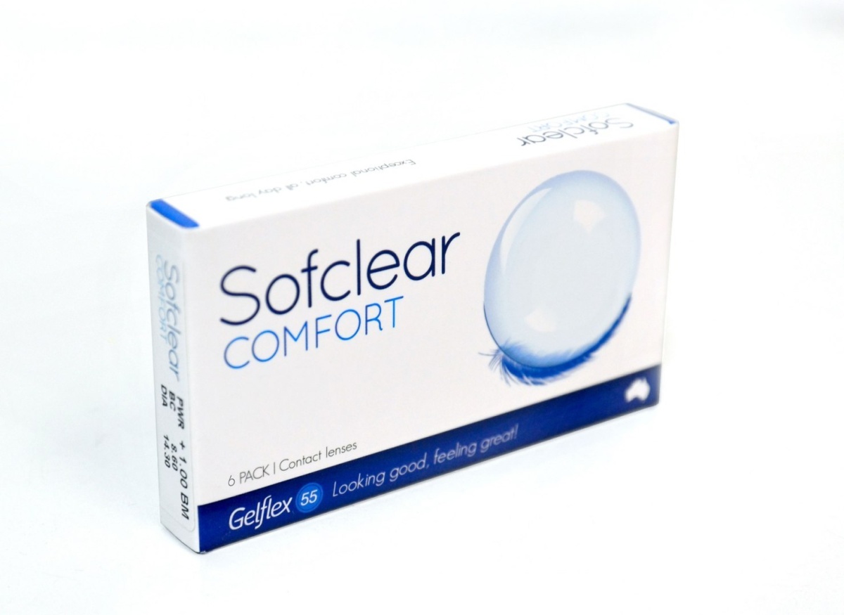 Sofclear Comfort miesięczne (6szt.) > Soczewkujemy